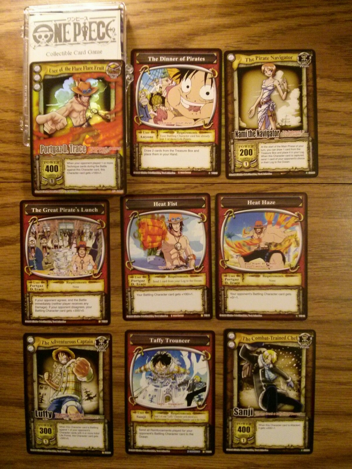 Bandai One Piece CCG TCG Passage to the Grand Line Card Game Theme Deck ...
