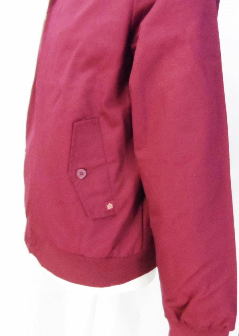 Merc Burgundy Retro Mod Scooter Jacket`s | eBay UK