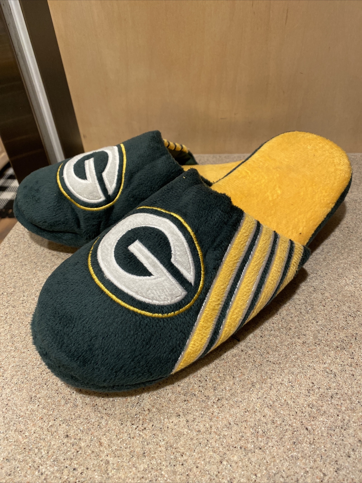 NFL Green Bay Packers Men's Slide Slippers, Size XL (13/14) ~ NWT | eBay