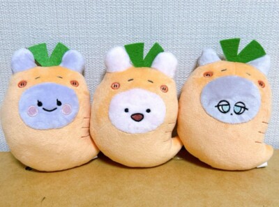 Asamimichaan Plush Doll Anemimi Danny Rabbit Carrot Ver. Set Of 3 ...