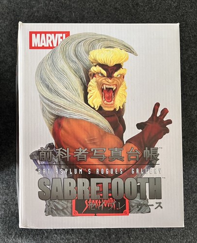 Sabretooth (Art Asylum’s Rogues’ Gallery) Marvel Bust Statue w/Box ...