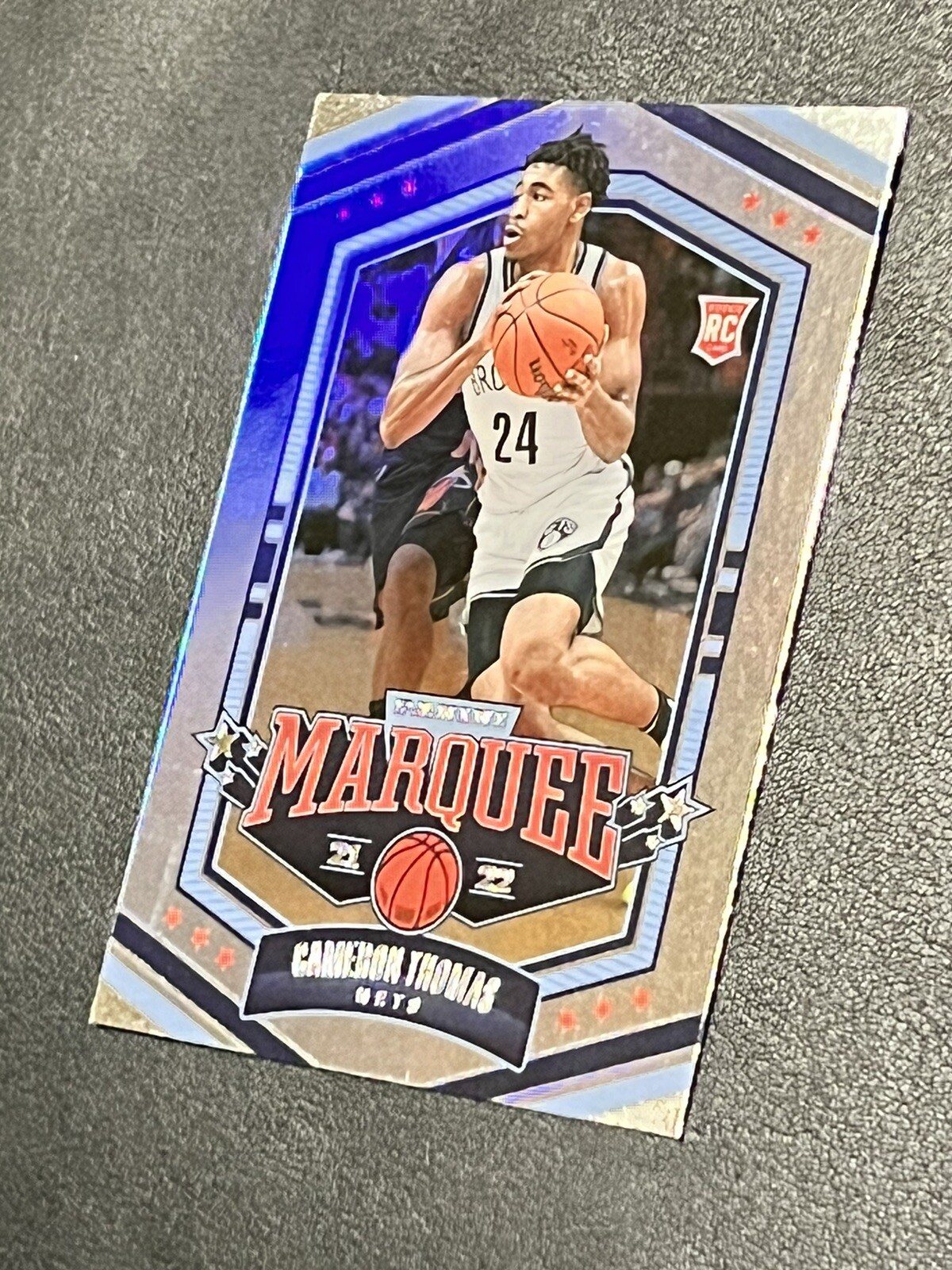 Cameron Thomas 2021-22 Panini Chronicles Marquee #340 Brooklyn Nets ...