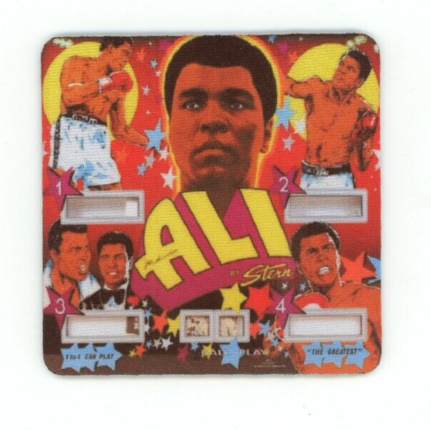Muhammad Ali Pinball Machine COASTER | eBay