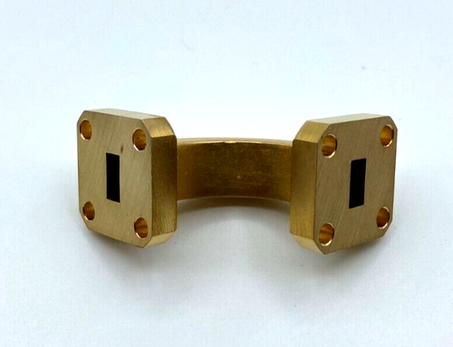 WR-28 Waveguide 90 Degree E-Plane Bend Gold Plated + FREE KIT Screws | eBay