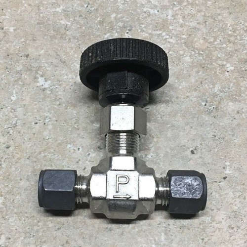 1/4 Tube 316ss General Purpose Needle Valve (5000 Psig) Parker 4Z(A ...