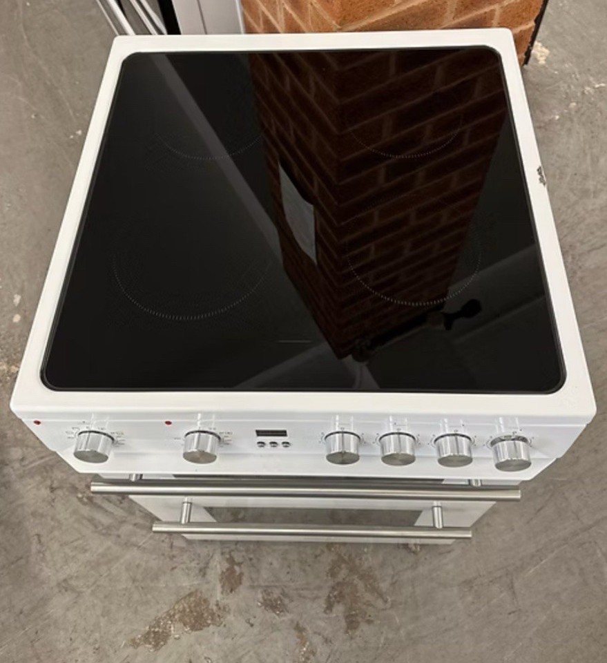 Hisense 60cm Ceramic Hob Electric Cooker - HDE3211BWUK | eBay UK