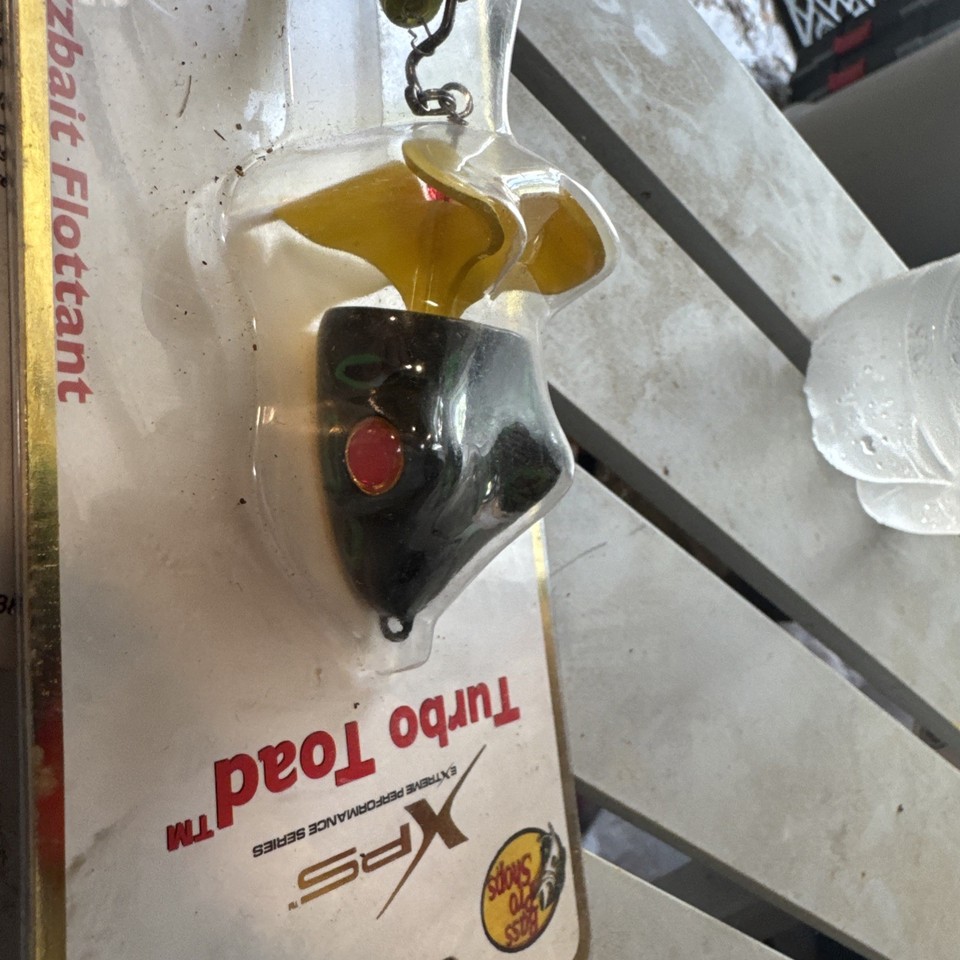 Vintage Bass Pro Shop XPS Turbo Toad /Bullfrog, Fishing Lure Floating ...