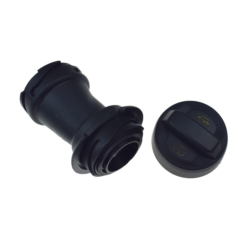 Oil Neck Pipe & Oil Filler Cap For VW Golf Tiguan GTI AUDI A3 A4 A5 A6 ...