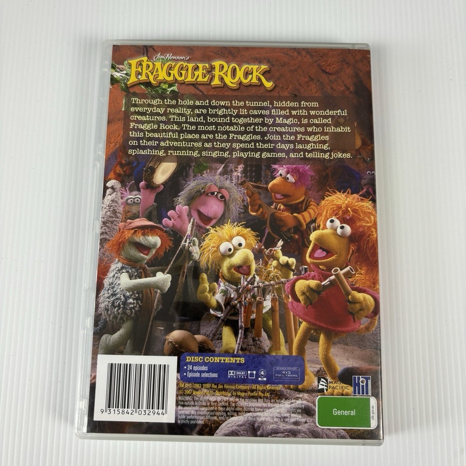 Jim Henson's Fraggle Rock Season 2 & 3 DVD R4 PAL Free Tracked Postage ...