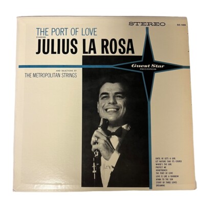 Julius La Rosa - The Port Of Love LP 1959 (VG/VG) | eBay