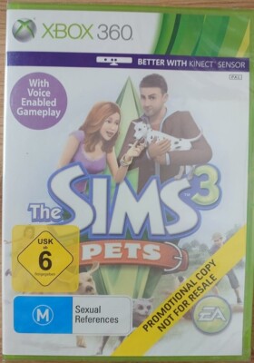 Die Sims 3: Einfach Tierisch Promo Microsoft Xbox 360 NEU & OVP ...