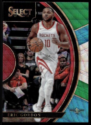 2017-18 Panini Select Tri Color Eric Gordon Houston Rockets #61 | eBay