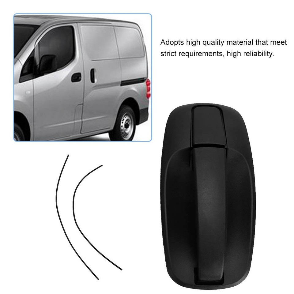 Black Rear Interior Door Handle Left Right Universal Fit For | eBay ...