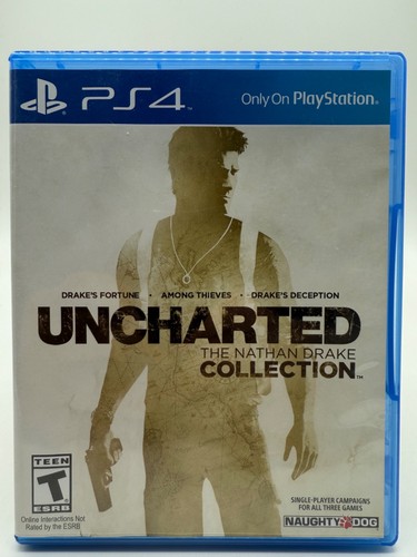 Uncharted The Nathan Drake Collection PS4 Disc and Case | eBay