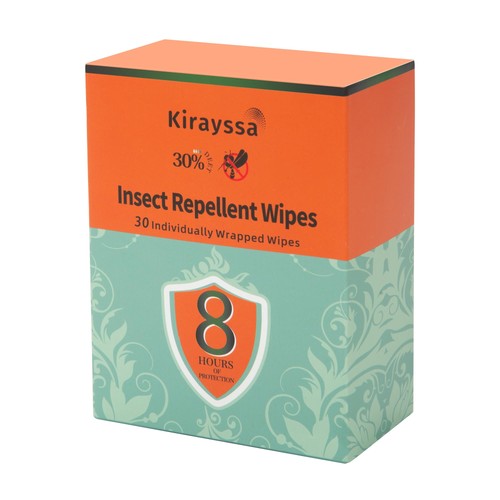 Insect Repellent – 30 Individually Wrapped with 30% DEET – Mosquito ...