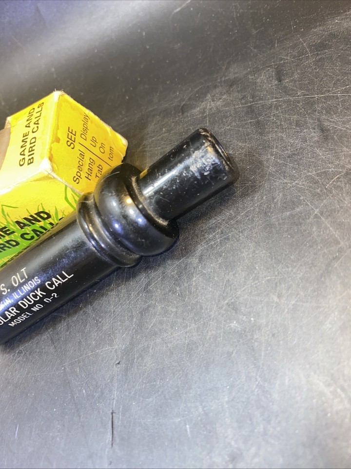 PS OLT Regular Duck Call No. D-2 Pekin, Illinois GREAT SOUND | eBay