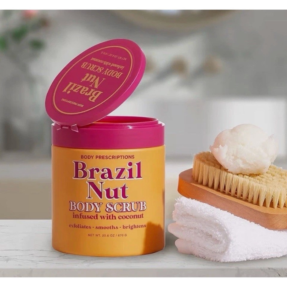 Body Prescriptions Exfoliating Body Scrub Ultra-Smooth Skin, Coconut ...