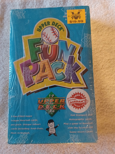 1994 Upper Deck Fun Pack Factory Sealed Box.. Possible Michael Jordan ...