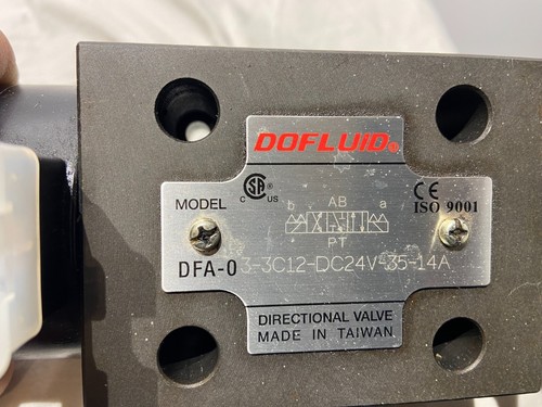 DOFLUID Directional Valve DFA-03-3C12-DC24V-35-14G Eq to Rexroth ...