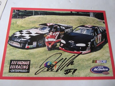 ASA Original 99 Autographed Josh Vadnais #7 Chevy AcDelco Series Racing ...