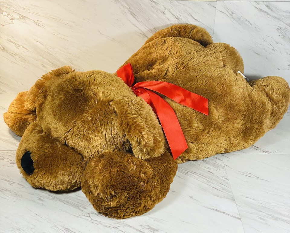Animal Adventure Plush Giant Dog Brown Puppy 2017 Stuffed animal Toy 31 ...