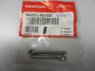 NOS Honda 4x30 Split Pins 84& 87 ATC200 85-87 ATC250 1983 CB100 94201 ...