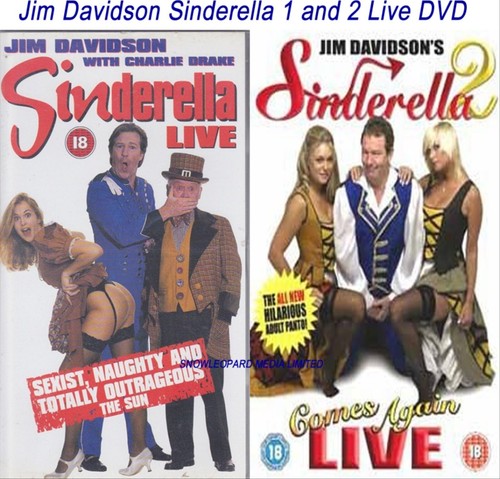 Jim Davidson Sinderella 1 and 2 Live DVD Stand Up Comedy Show Naughty Sexy New | eBay