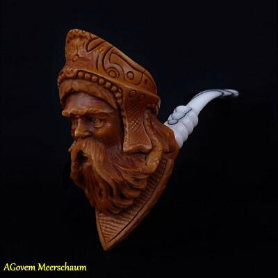 ROMAN SOLDIER Block Meerschaum Pipes, Smoking Pipe, Tobacco pipa, La ...
