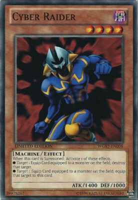 Cyber Raider - WGRT-EN008 - Common - Limited Edition x3 - Near Mint | eBay