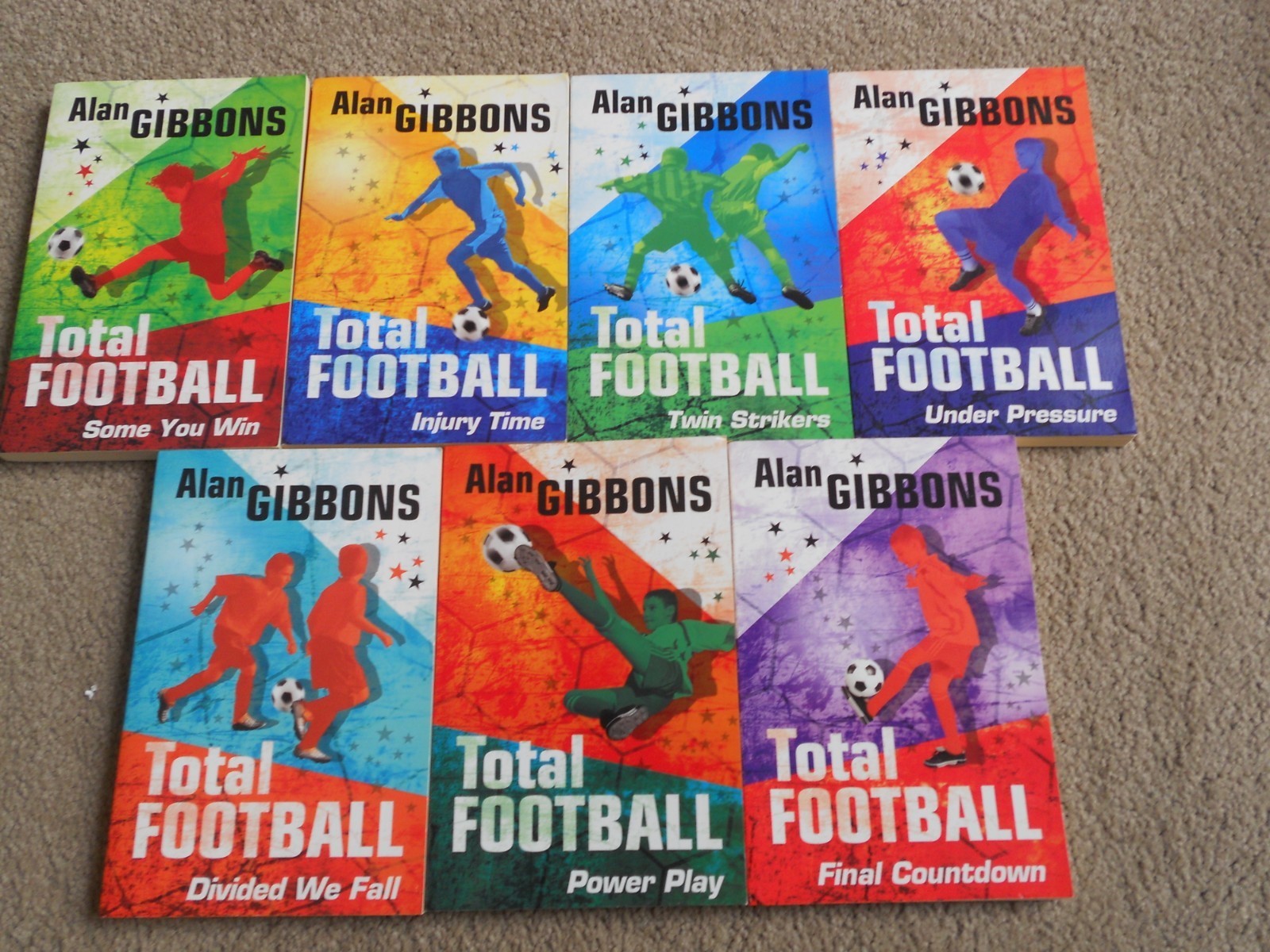 Bulk x 7 Alan Gibbons - Total Football- #1, 2, 3, 4, 6, 7, 8 - SC ...