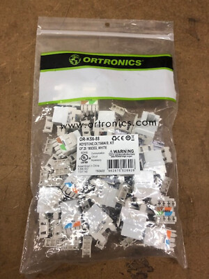 Ortronics KS688 CAT6 Jack White | eBay