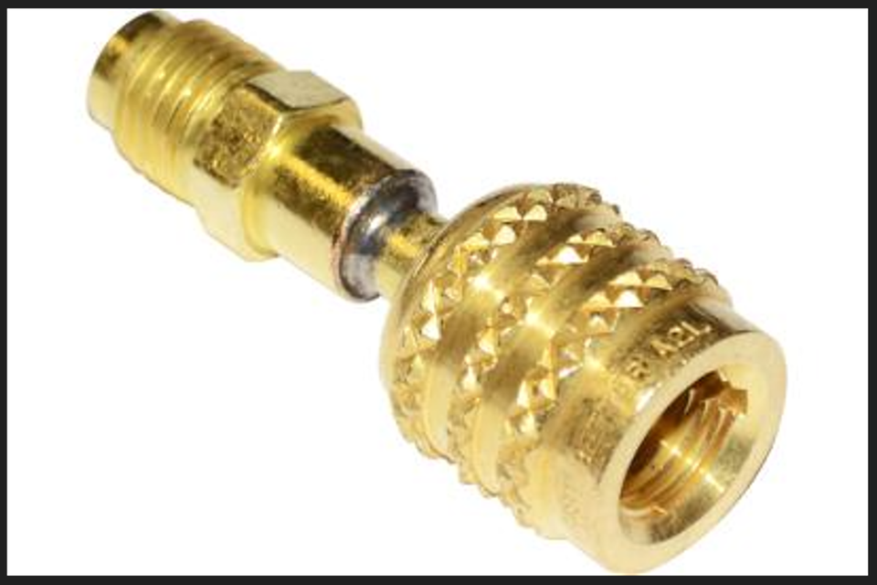 JB Industries QC-A2L-LH Reverse Thread Adapter ¼" Female x 1/4" Male ...