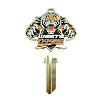 NRL Wests Tigers 3D House Key Lockwood LW4 Key Blank | eBay Australia