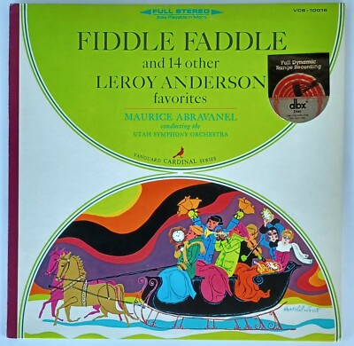 LEROY ANDERSON - FIDDLE FADDLE - VANGUARD CARDINAL SERIES LP - DBX ...