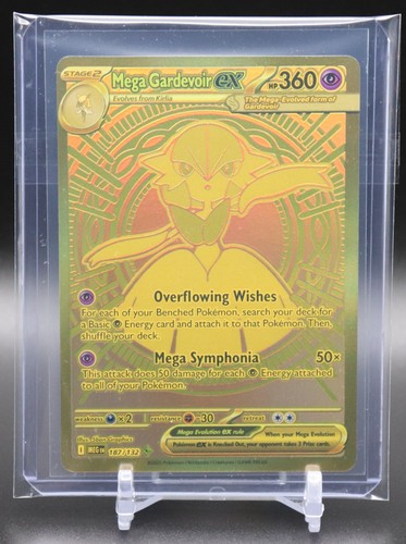 Hyper Rare Gardevoir EX 187/132 Mega Evolutions Pokemon English TCG ...
