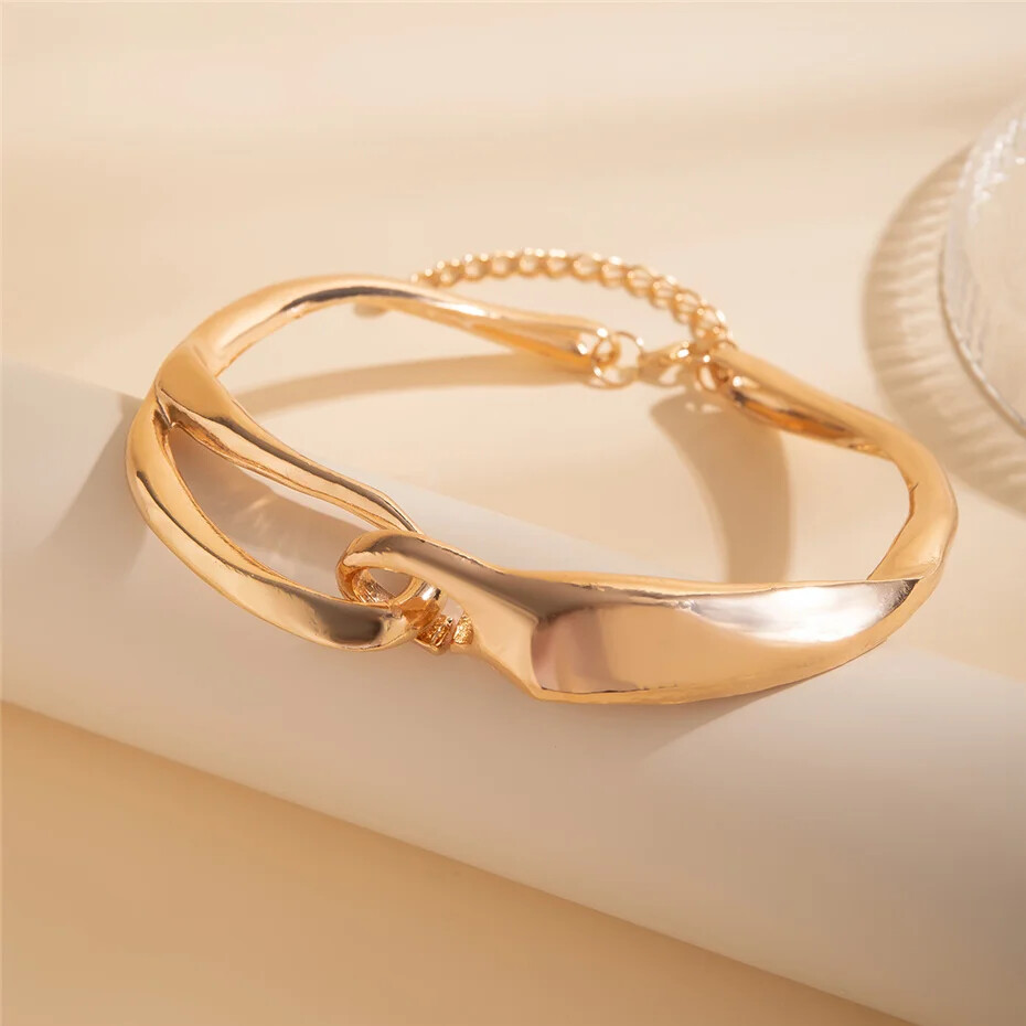 Chunky Necklace Statement Irregular Big Exaggerated Modern Gold Silver ...