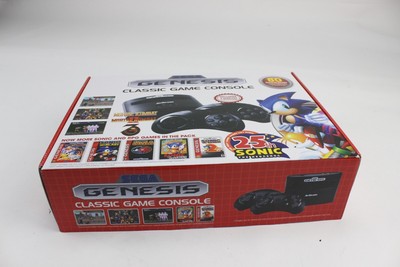 AtGames Sega Genesis Classic Mini Game Console w/ 80 Built-In Games ...