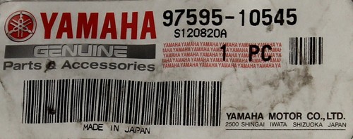 Yamaha Bolt With Washer Part Number - 97595-10545 | eBay