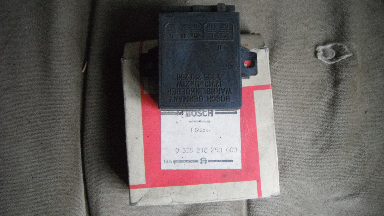 12V FLASHER UNIT FOR MERCEDES BENZ 507,510 T2LN1 1986-1994 BOSCH 0335 ...