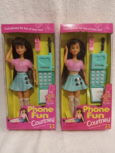 Phone Fun Courtney Barbie Skipper Doll New in Box Lot of 2 | eBay
