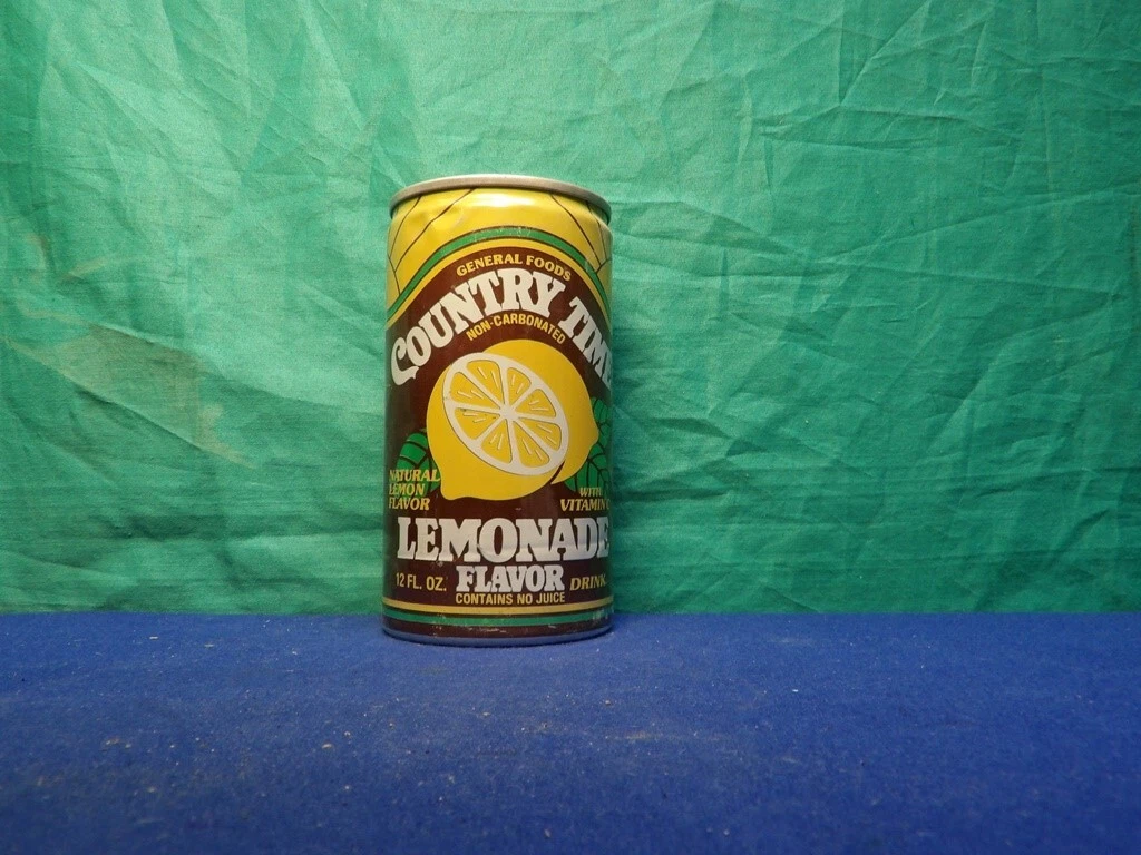 Country Time Lemonade Can