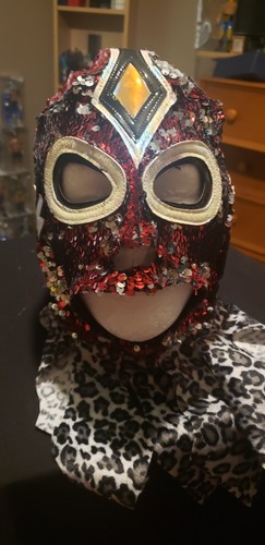 Mexican Wrestling Mask KONNAN Bi Color | eBay