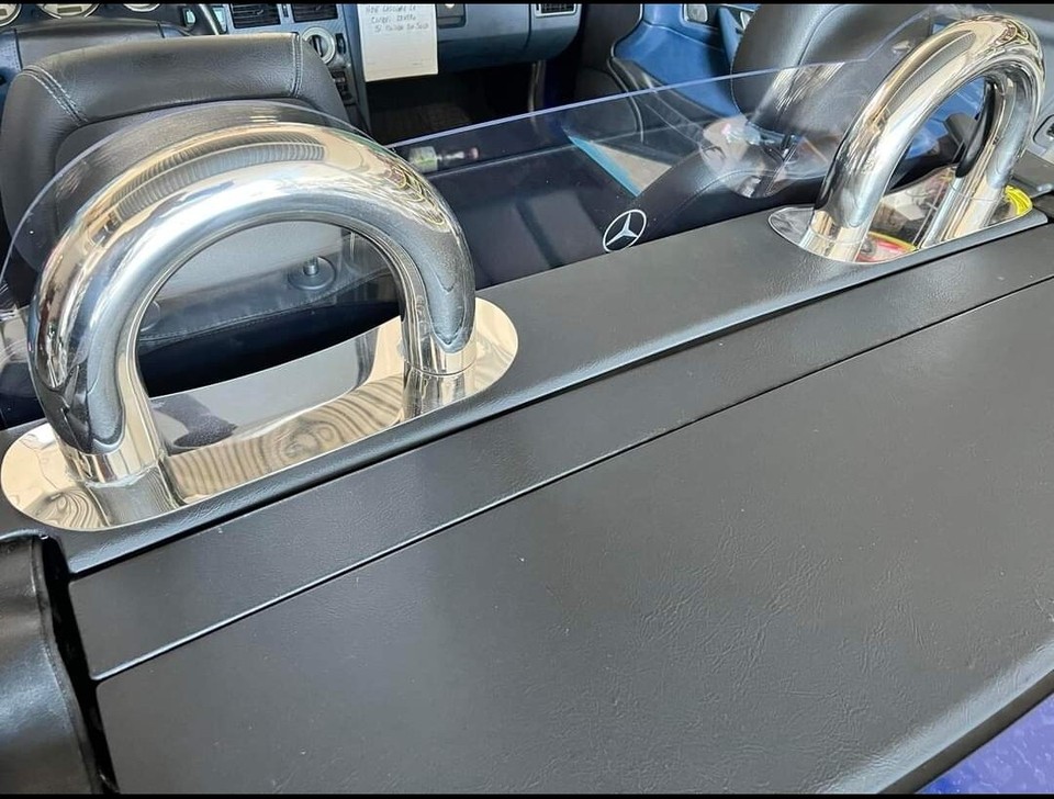 SLK R170 Wind Deflector Windschott Windshield Windbreak shield stop ...