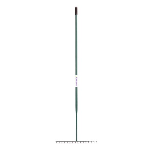 Asphalt Rake 16 Tines with Tubular Handle, Landscape Rake, Rock Rake ...