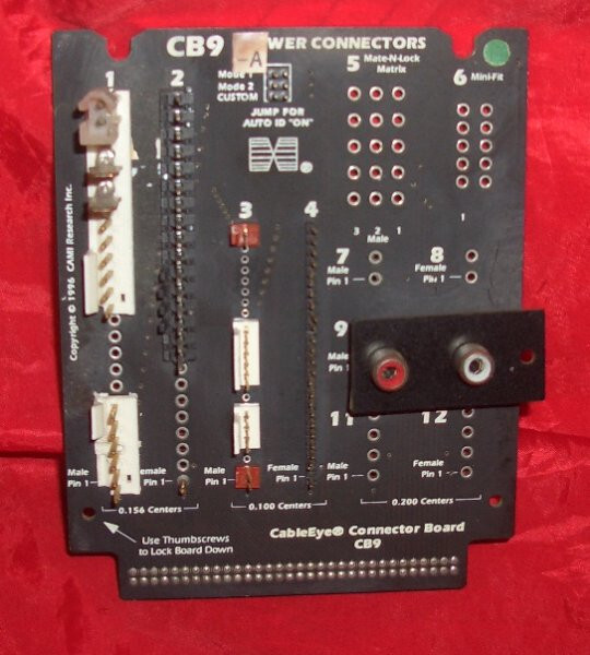 CableEye CB9 Connector Board CAMI Reasearch | eBay