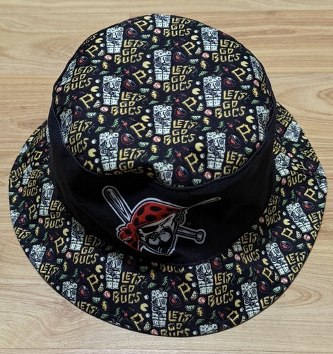 PITTSBURGH PIRATES SGA REVERSIBLE LET GO BUCS BUCKET CASUAL HAT SKENES ...