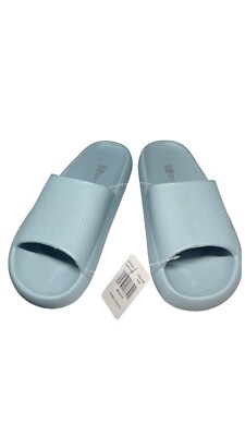32 Degrees Cool Unisex Cushion Slides Blue Women 7.5-8.5 Men 5.5-6.5 ...
