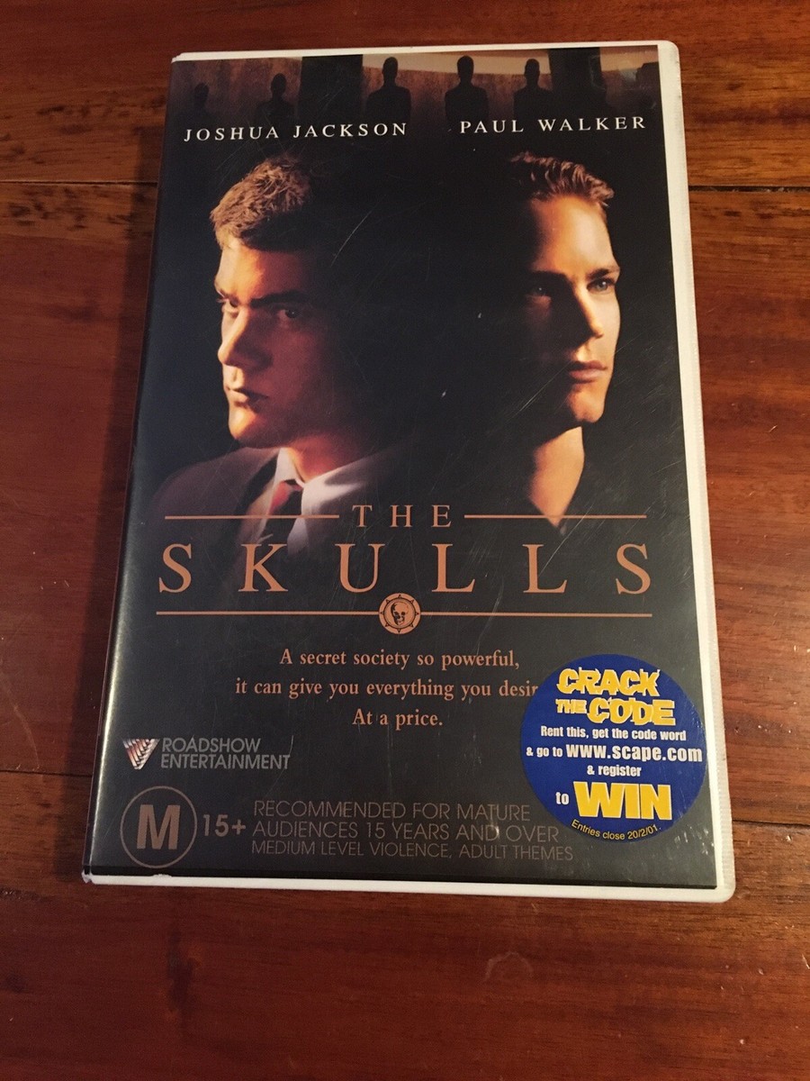 Paul Walker The Skulls SHELF1C DVD ~ THE SKULLS COLLECTORS EDITION