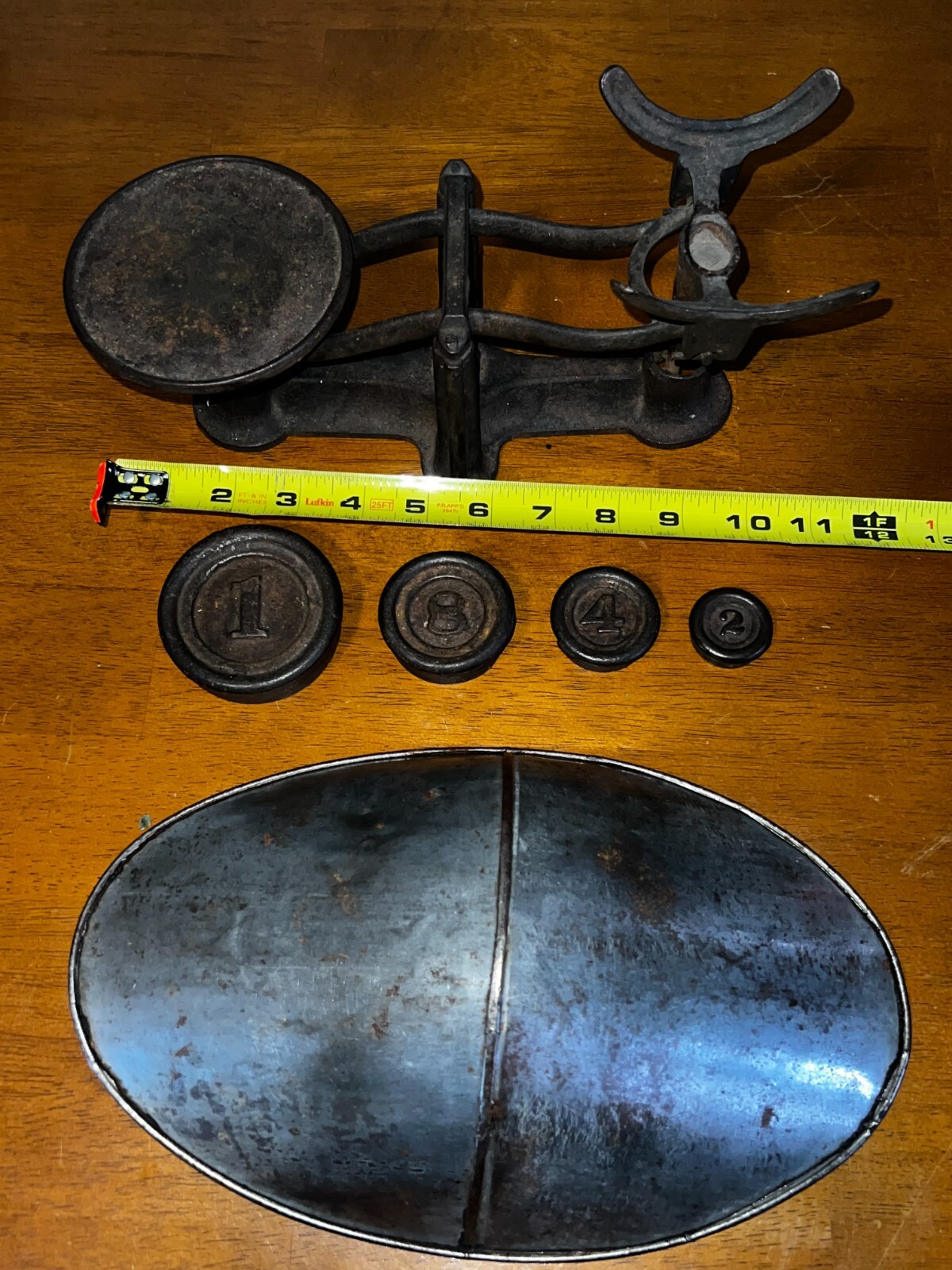 Antique Cast Iron Balance Candy Farm Store Scale | eBay