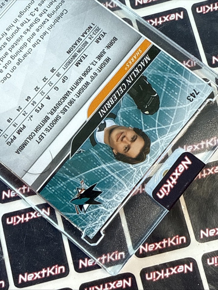 2024-25 Upper Deck Extended 1st Round Rookies Exclusives /100 Macklin ...